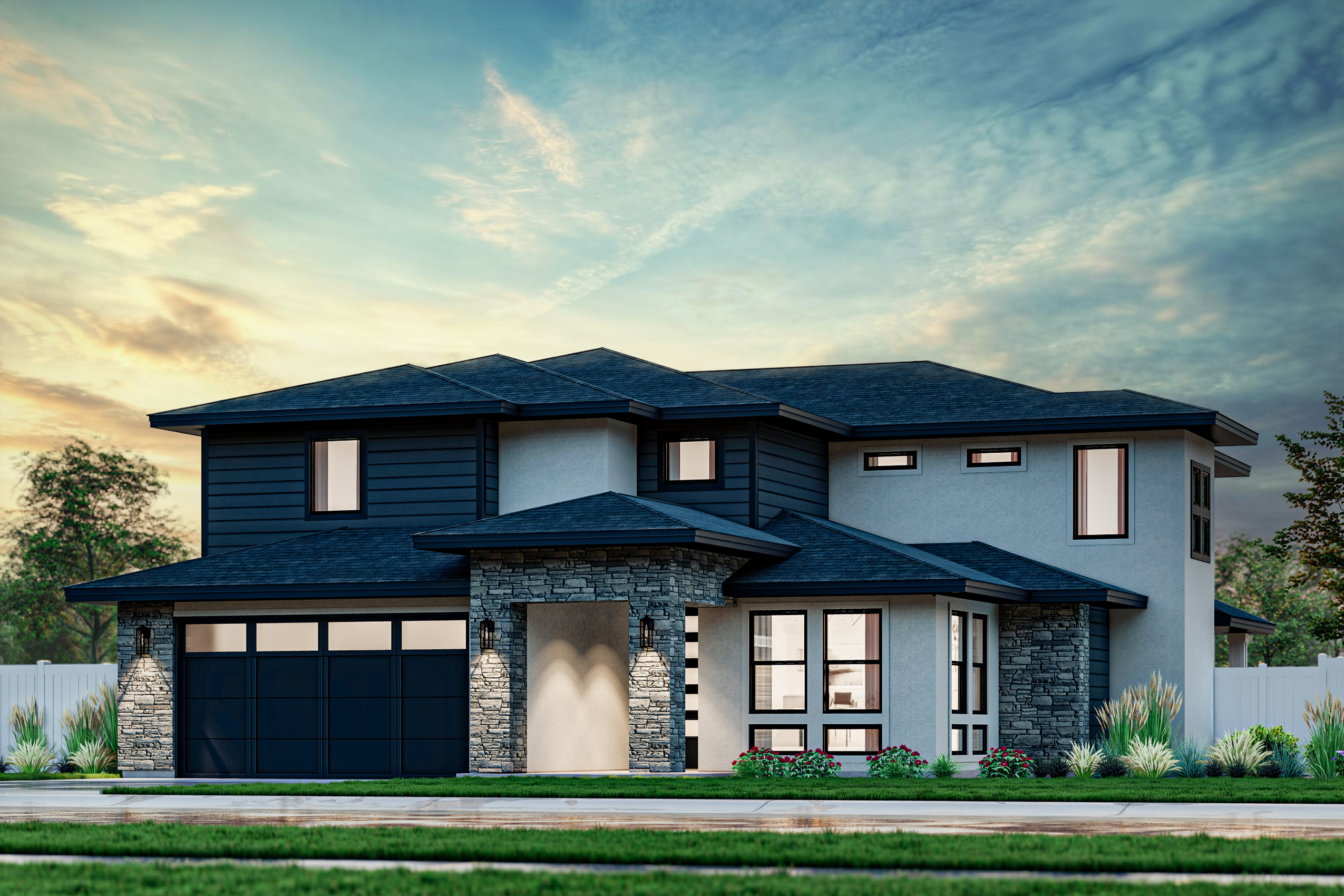 Houston Floorplan, Personalize This Home, Boise Hunter Homes